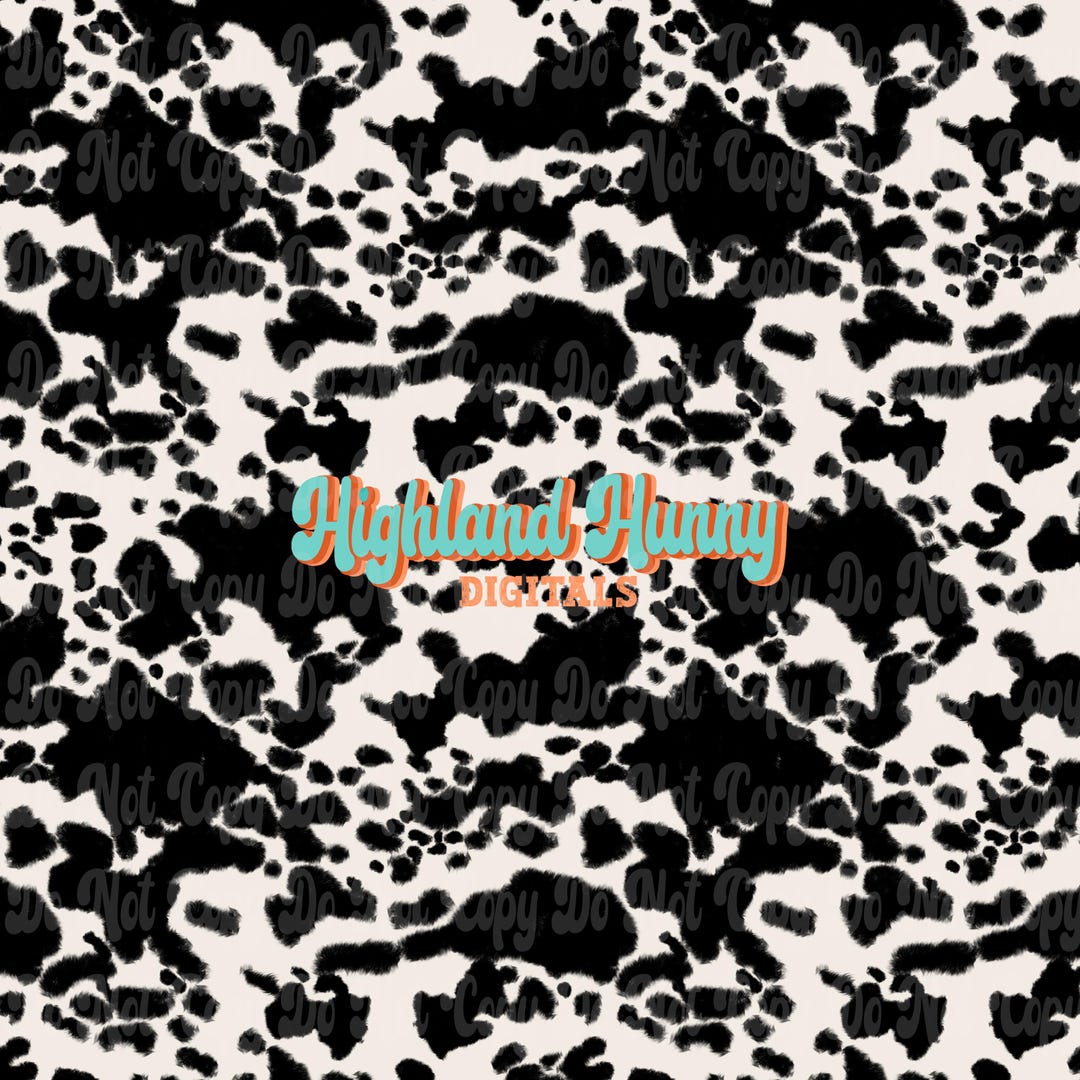 Western Seamless Design | Cowhide Seamless | Western Cow Print Seamless ...