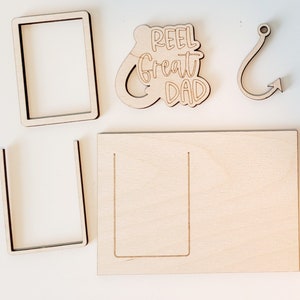 Father's Day Craft Magnet, Father's Day Craft, Father's Day Gift From ...