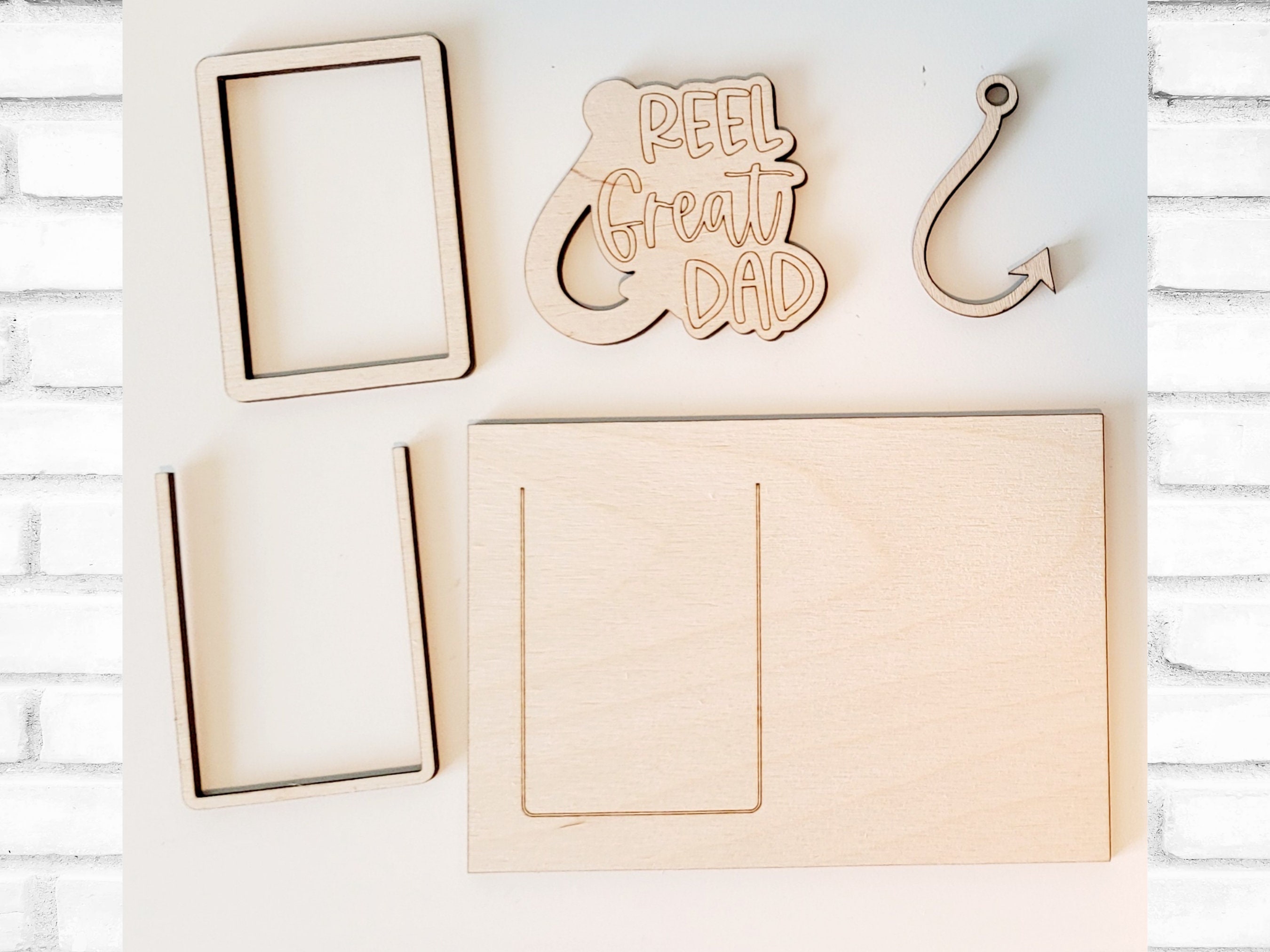 Father's Day Craft Magnet, Father's Day Craft, Father's Day Gift From ...