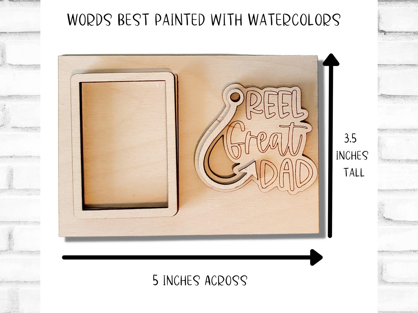 Father's Day Craft Magnet, Father's Day Craft, Father's Day Gift From ...