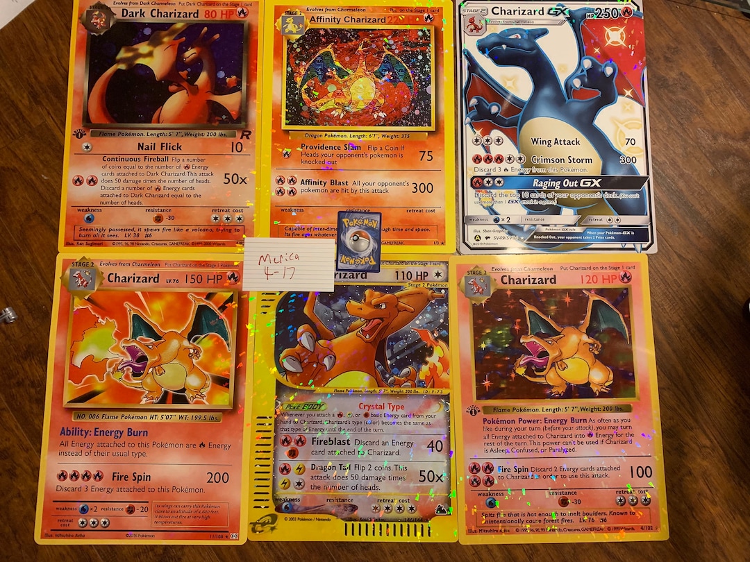 2 X 15.2 X 11 Custom HOLO Jumbo Pokemon Card Pick - Etsy