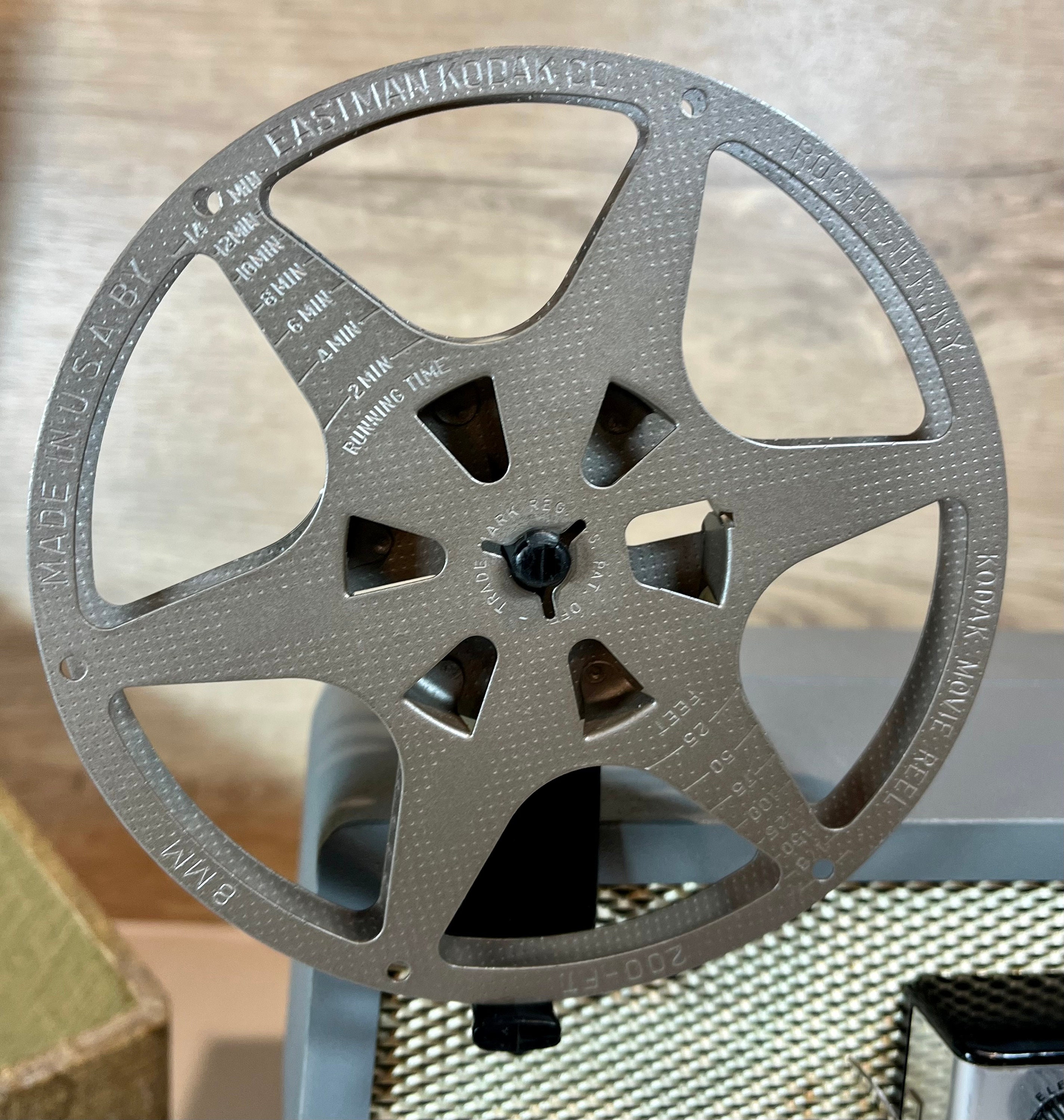 Vintage Kodiak Brownie 8 Film Projector in Original Carrying Case