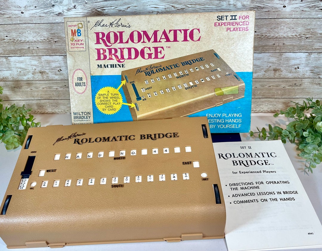 Vintage Rolomatic Bridge Machine - Etsy