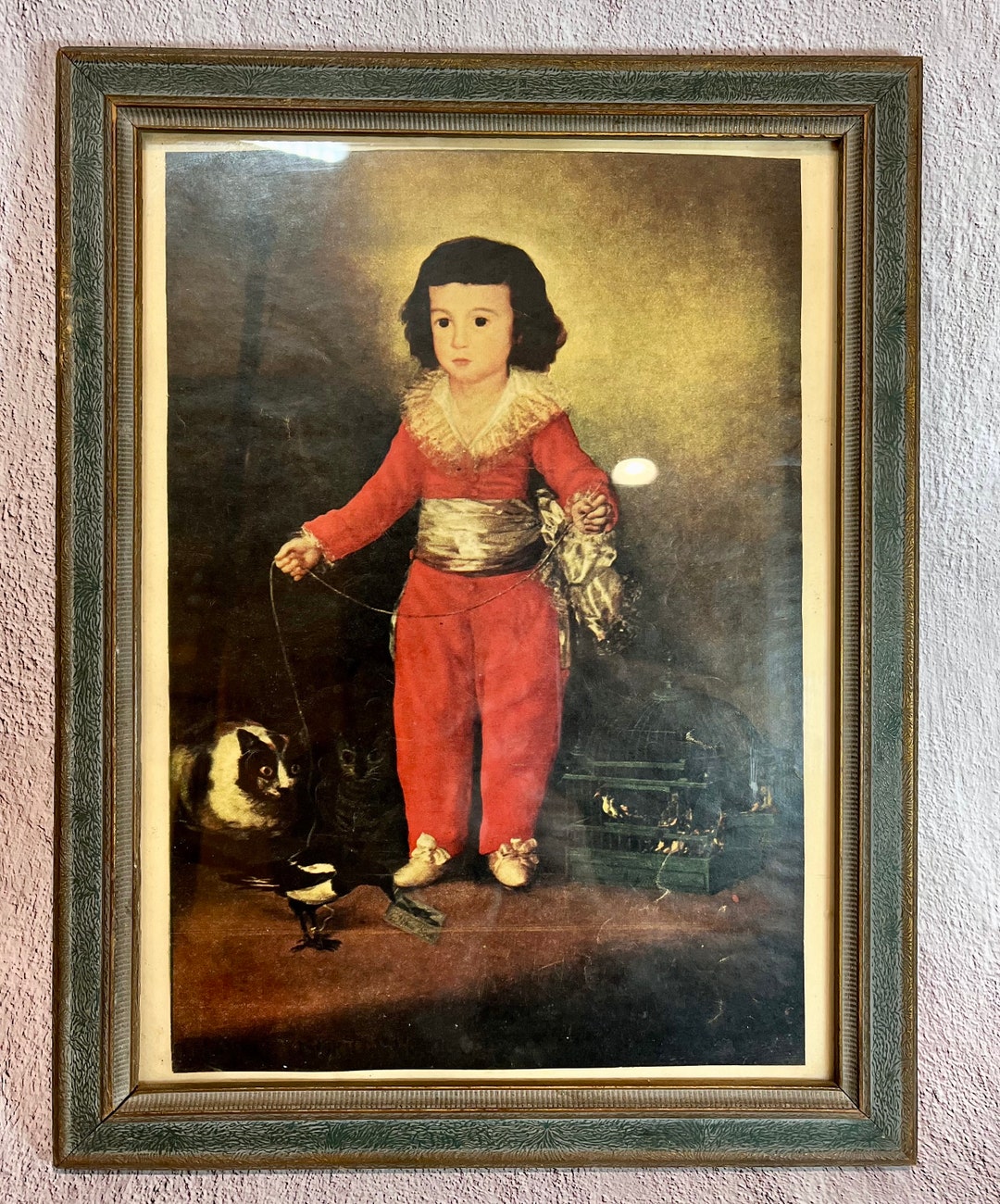 Antique Framed Manuel Osorio Manrique De Zúñiga Lithograph by Francisco ...