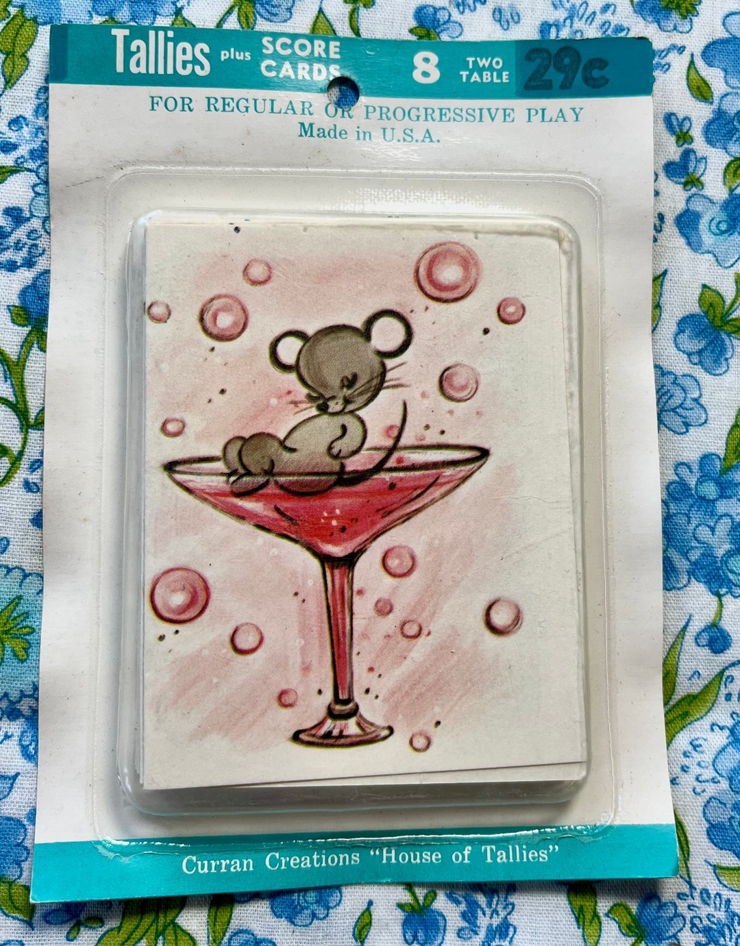 Vintage Bridge Tallies | Set of 8 in Original Packaging - Etsy