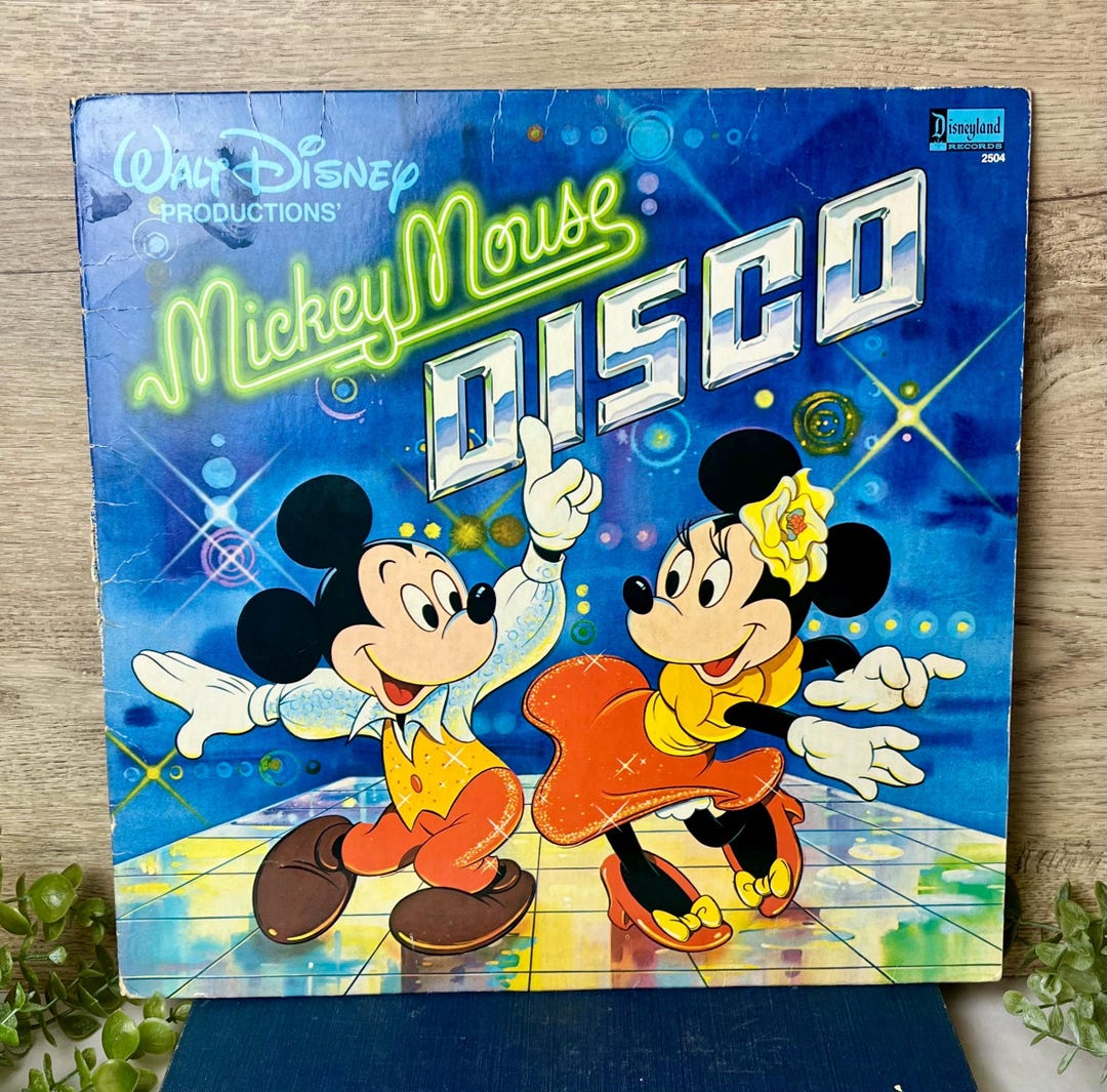 Vintage Walt Disney Productions “mickey Mouse Disco” LP – Disneyland ...