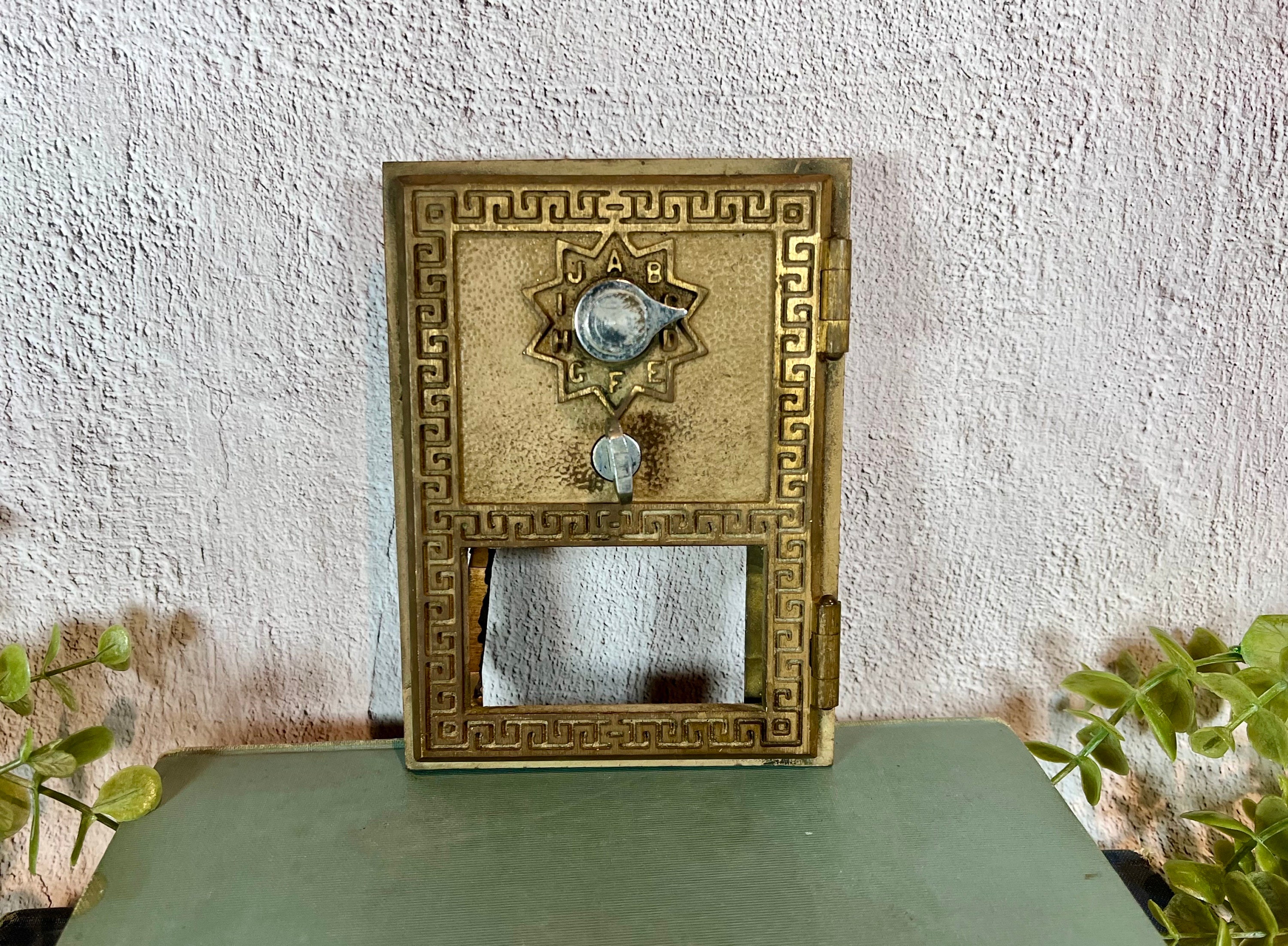Vintage Bronze Post Office Box Door Bronze PO Box non Working - Etsy