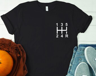 Stick Shift T Shirt | Etsy