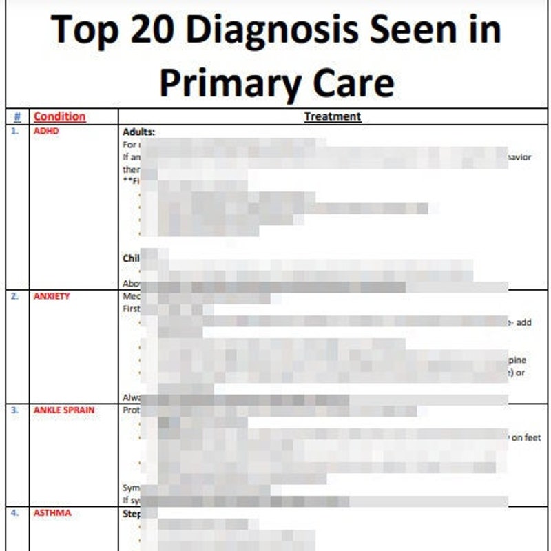 Soap Note for Primary Care - Etsy