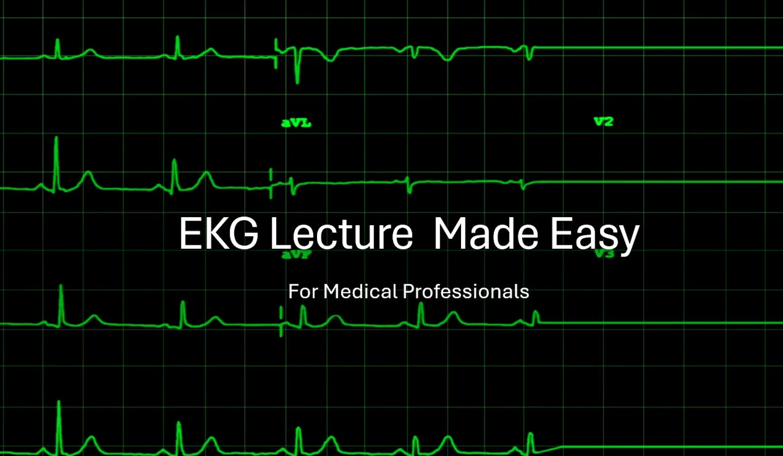 EKG Made Easy for Medical Professional - Etsy