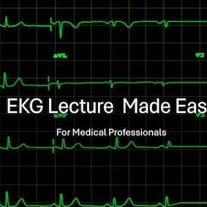 EKG Made Easy for Medical Professional - Etsy