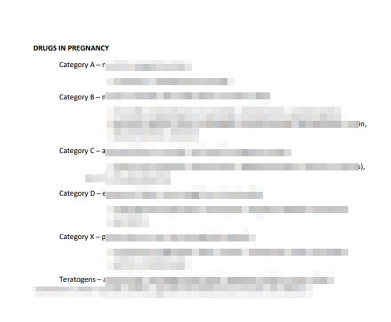 Women's Health Pregnancy FNP Notes - Etsy