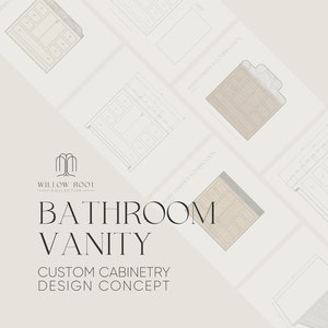 Bathroom Vanity Custom Cabinetry Design Concept | Vanity Design for ...