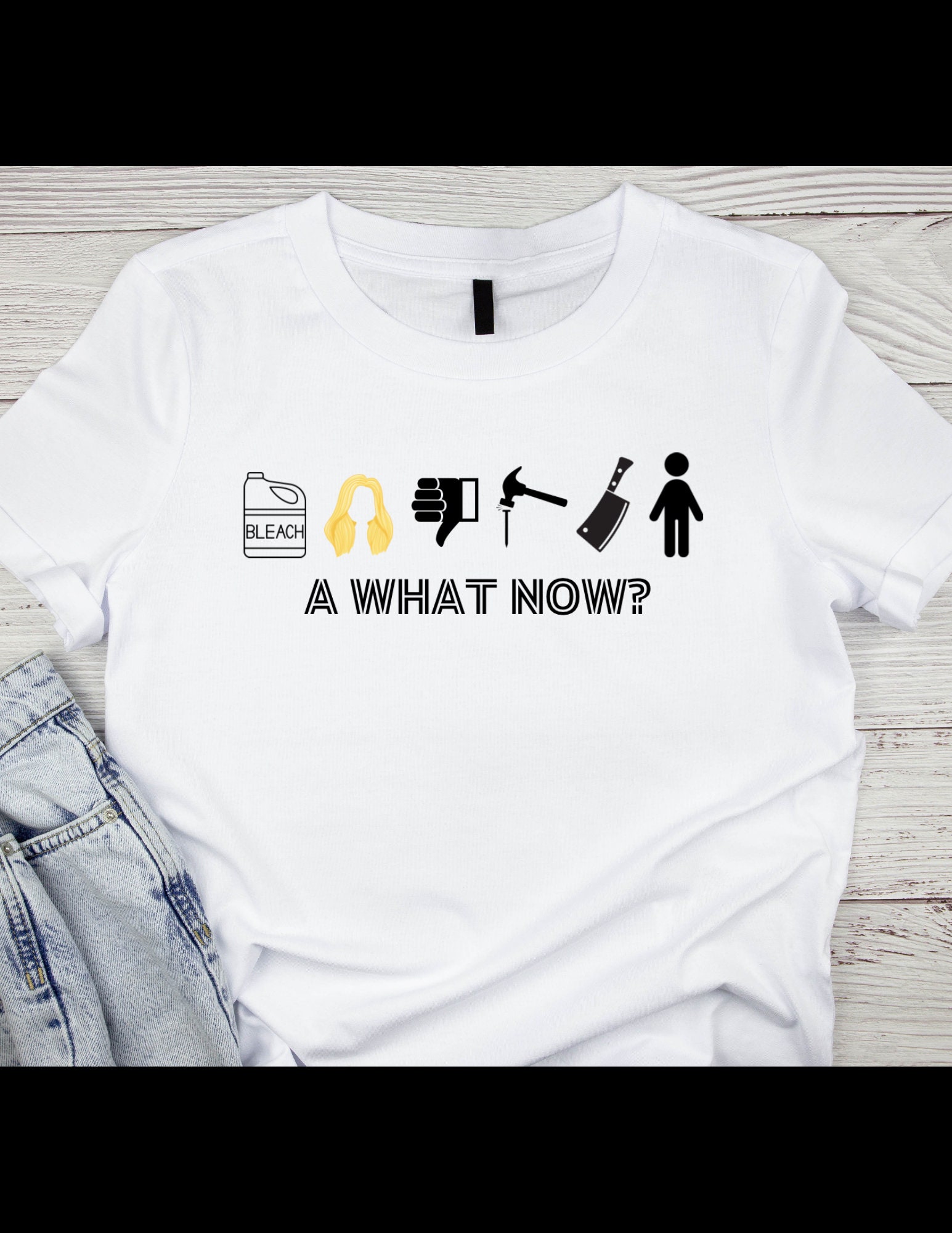 Bleach Blonde Bad Built Butch Body Funny Petty Clapback T-shirt - Etsy