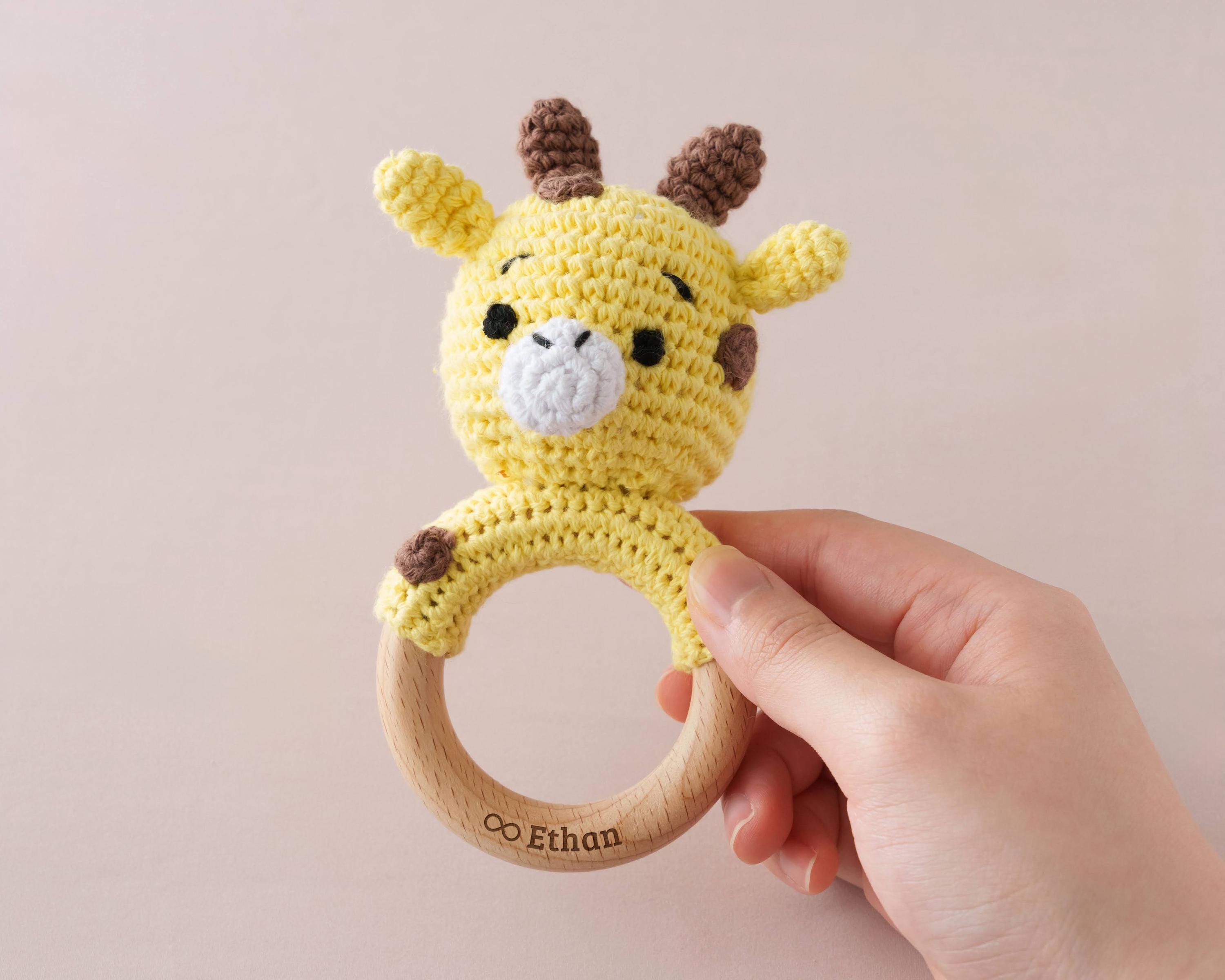 Personalized Baby Rattle, Custom Baby Rattle, Valentines Gift for Baby ...