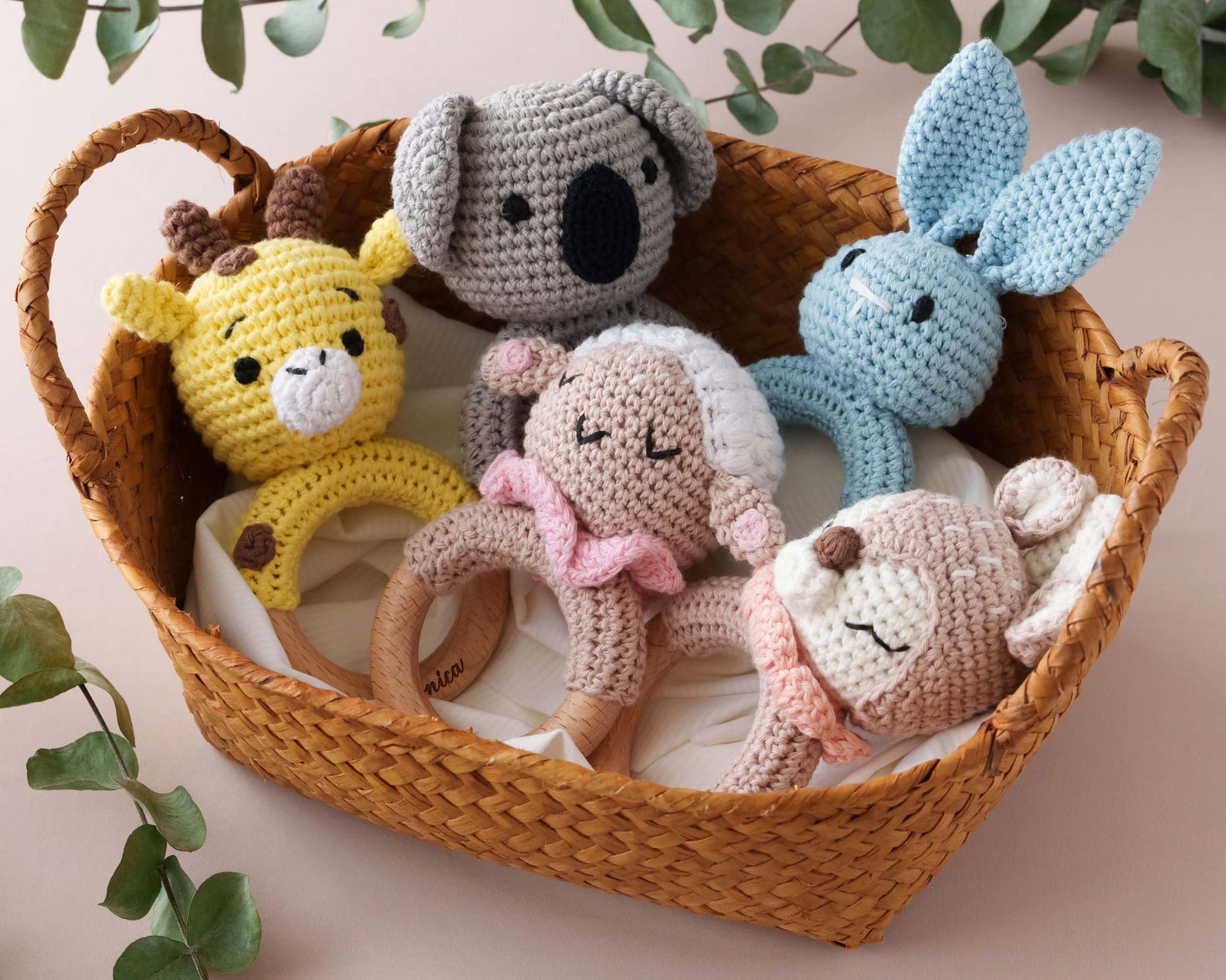 Personalized Baby Rattle, Custom Baby Rattle, Valentines Gift for Baby ...