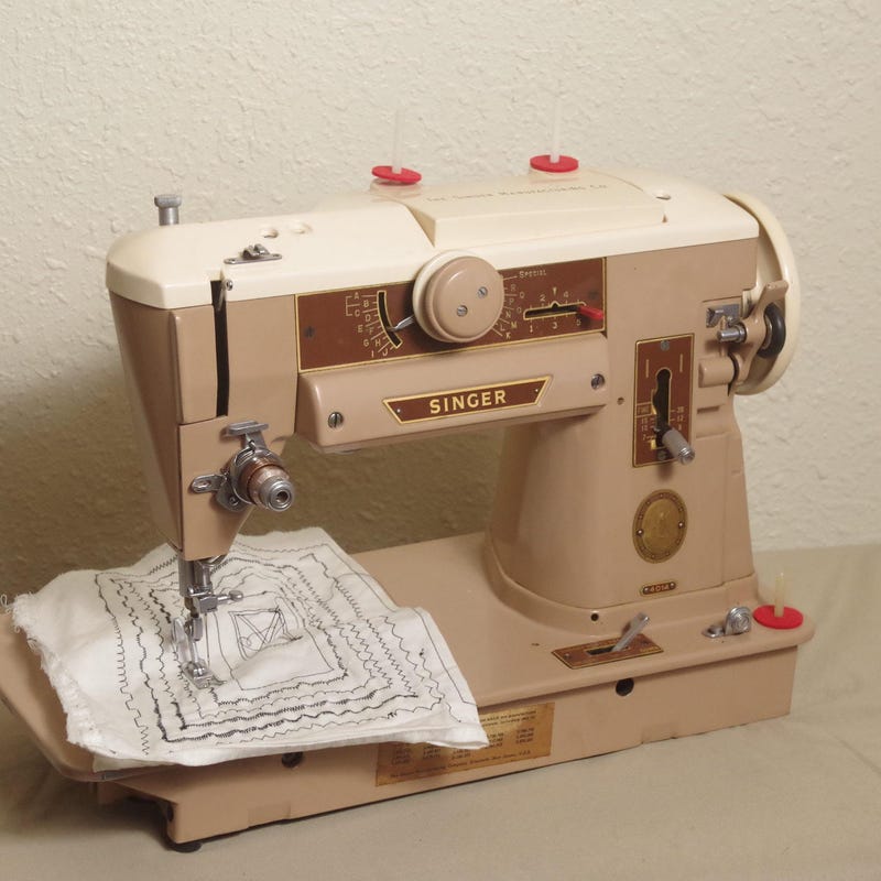 Singer 401 Sewing Machine - Etsy