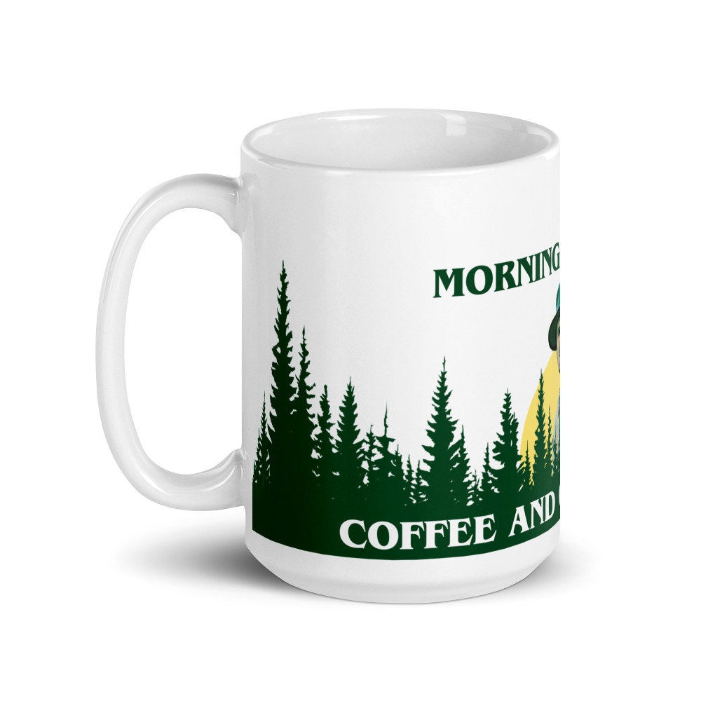 Stranger Things Mug, Jim Hopper, Stranger Things Hopper, Vintage Mug ...