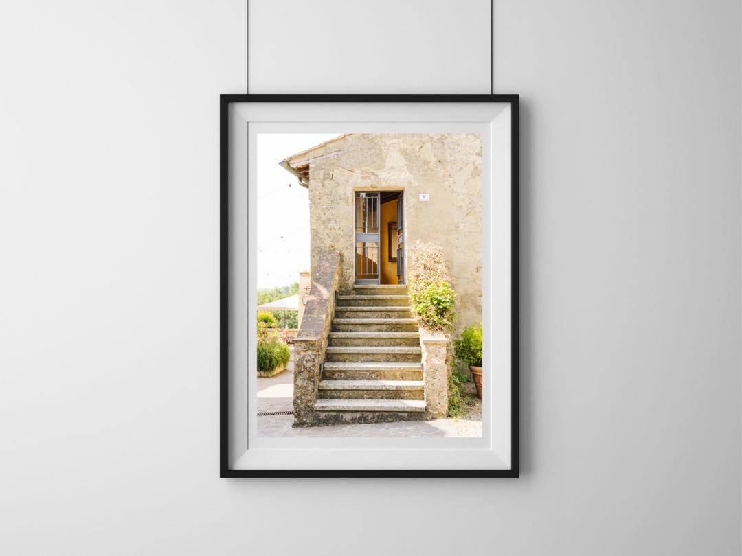 Tuscany Villa Door Italian Countryside Print Italy Photography Print ...