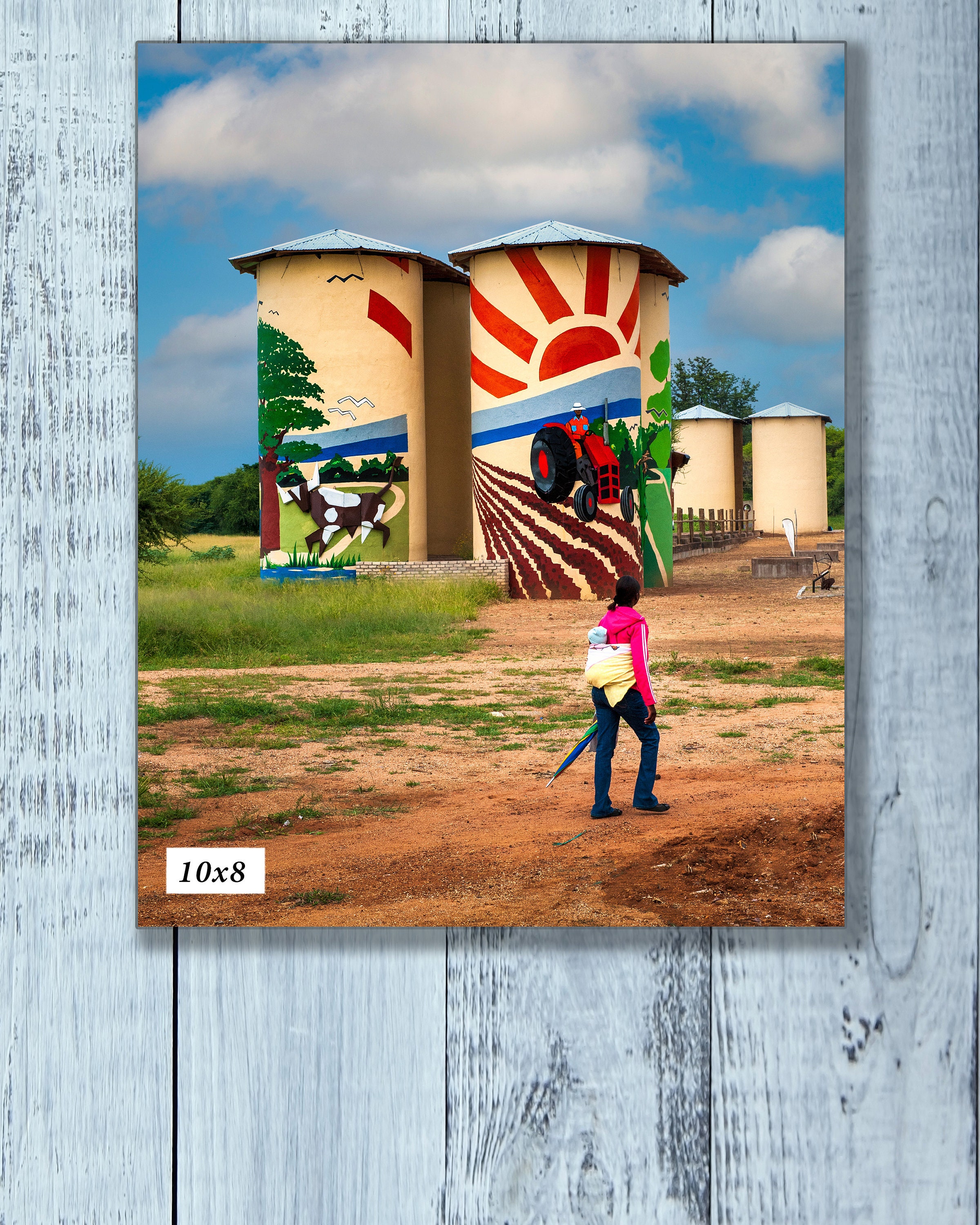 Bonnington Farm With African Beauty and Rural Scene in Digital ...