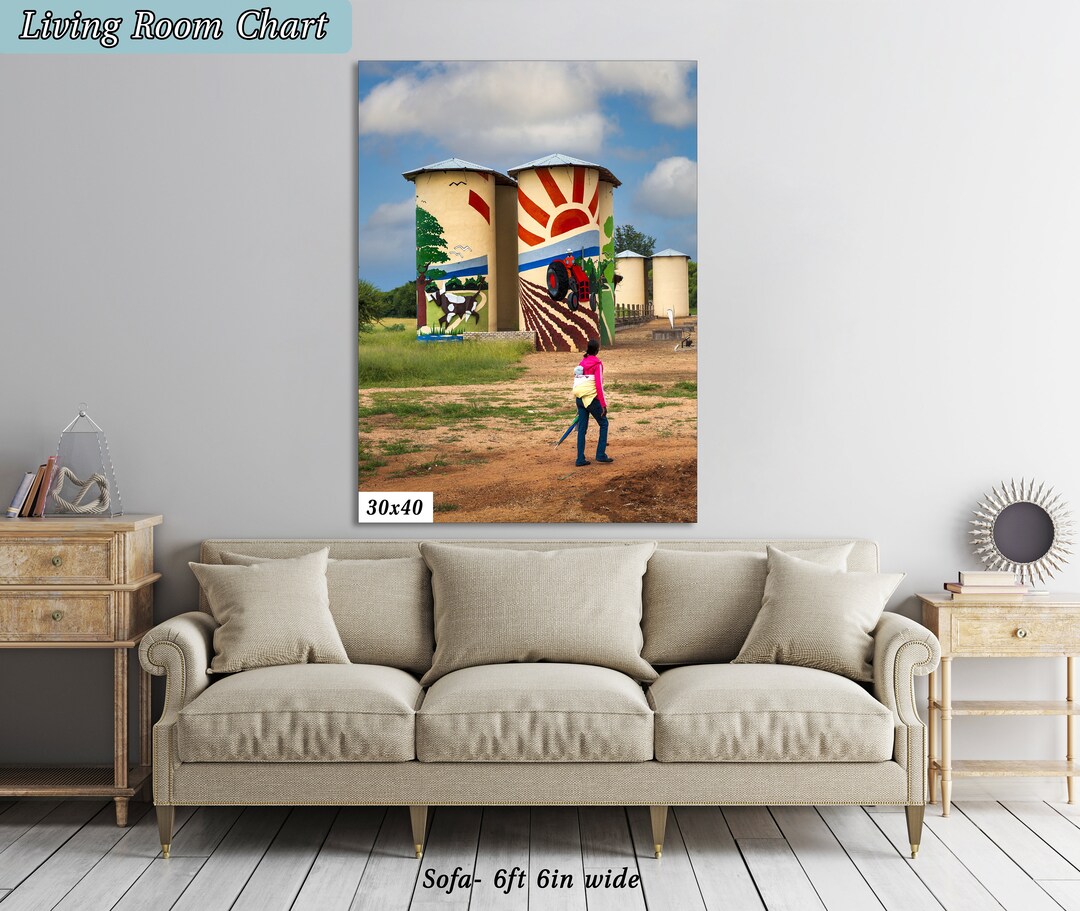 Bonnington Farm With African Beauty and Rural Scene in Digital ...