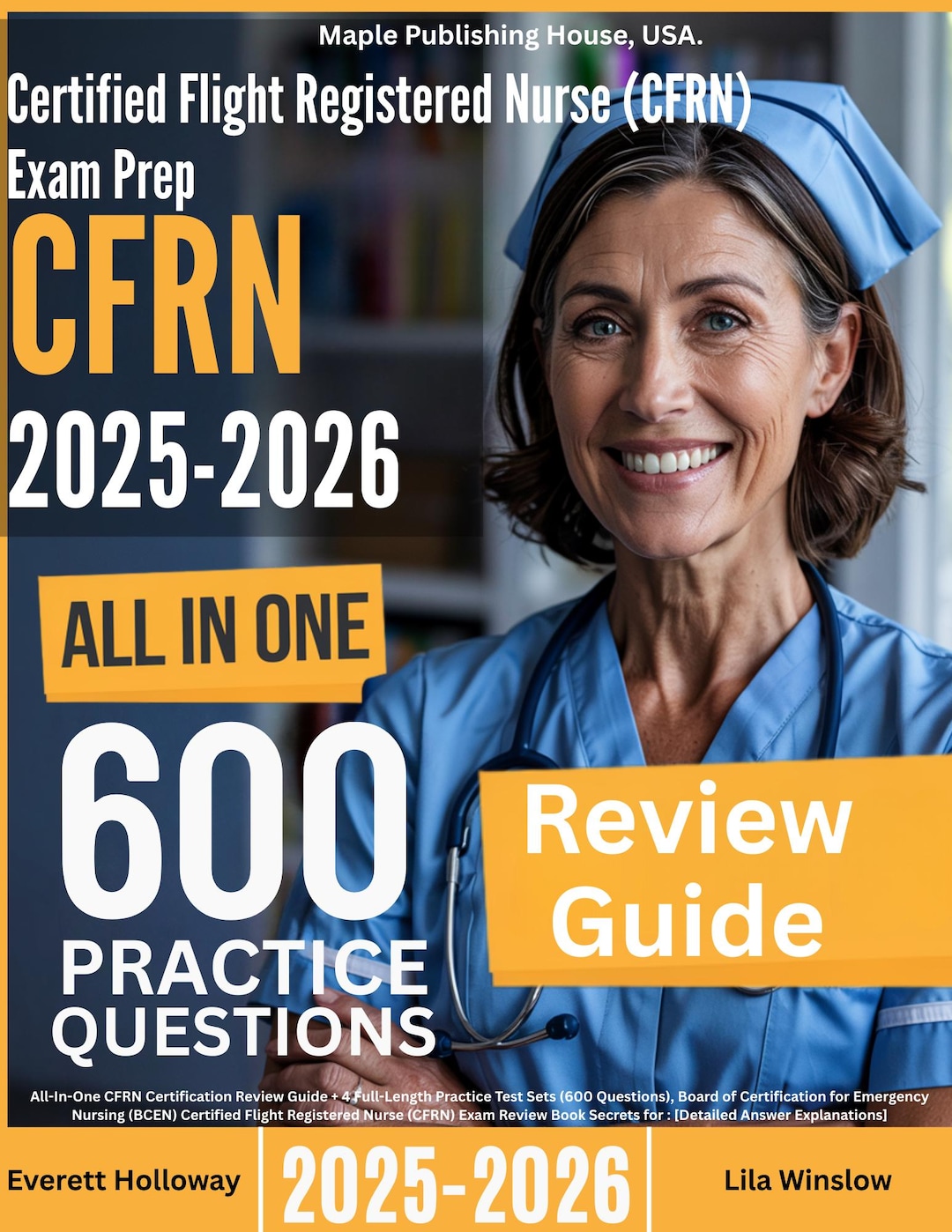 CFRN Study Guide: All-in-one CFRN Certification Review Guide + 4 Set of ...