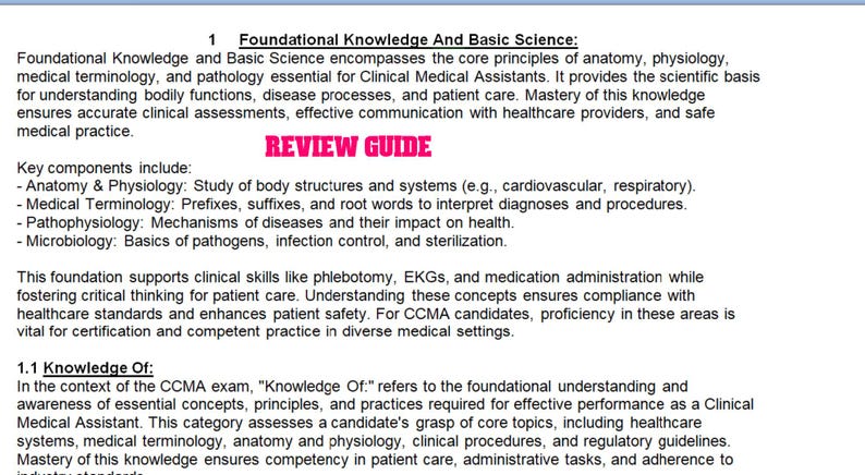 CCMA Exam Prep 2025-2026: All-in-one Review Guide + 600 Practice ...