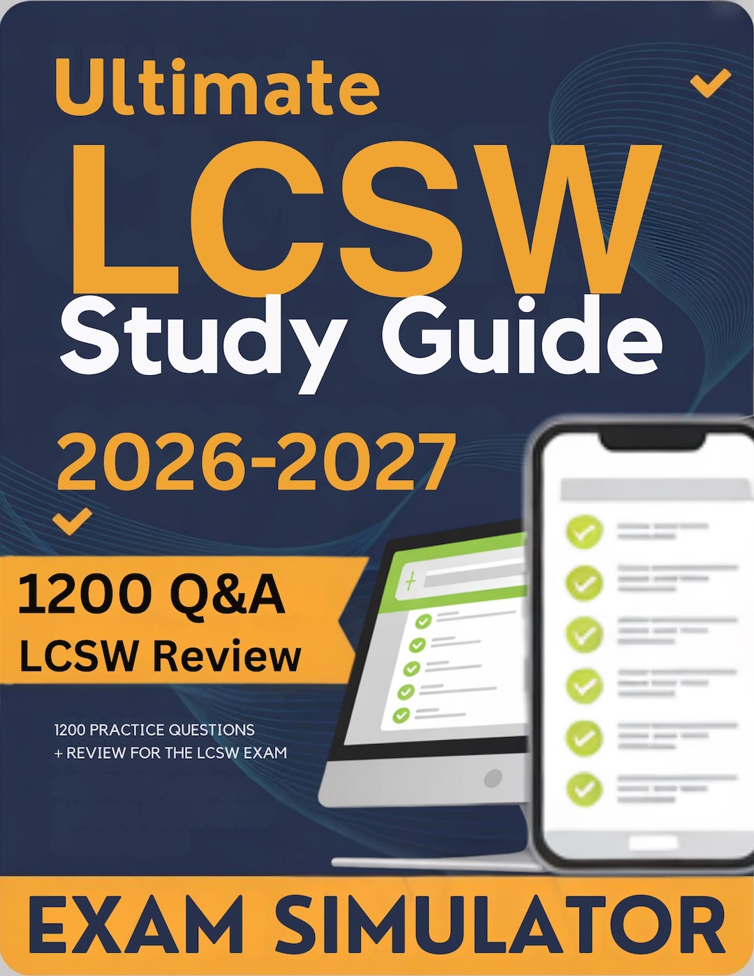 LCSW Study Guide: 1200 Q&A + Online Exam Simulator + Review + Bonus ...