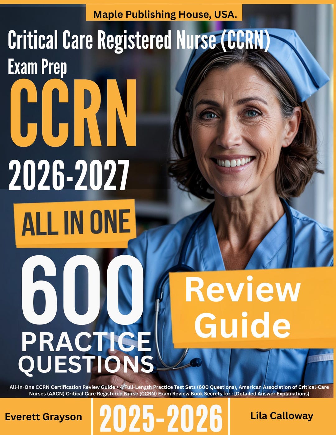 CCRN Study Guide: Complete Reference + 600 Practice Questions - Etsy