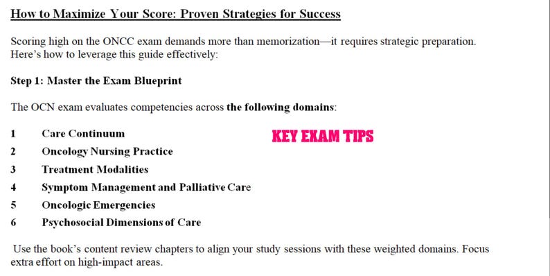 OCN Exam Prep: Ultimate Study Guide + Online Exam Simulator, 8 Practice ...
