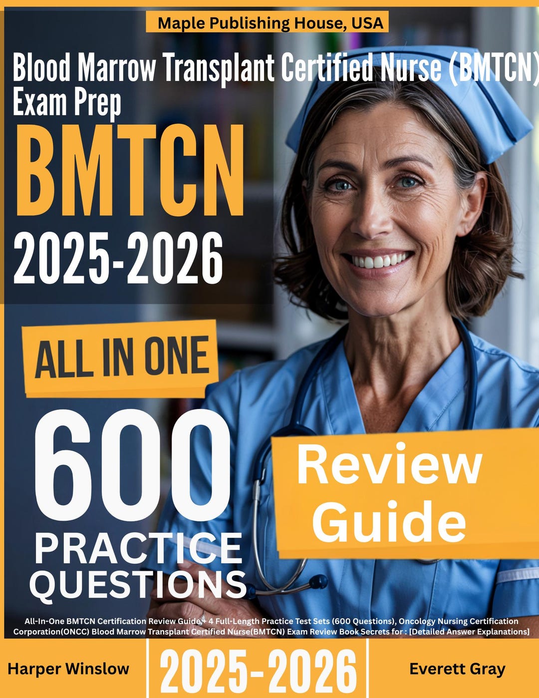 BMTCN Study Guide: All-in-one BMTCN Certification Review Guide + 4 ...