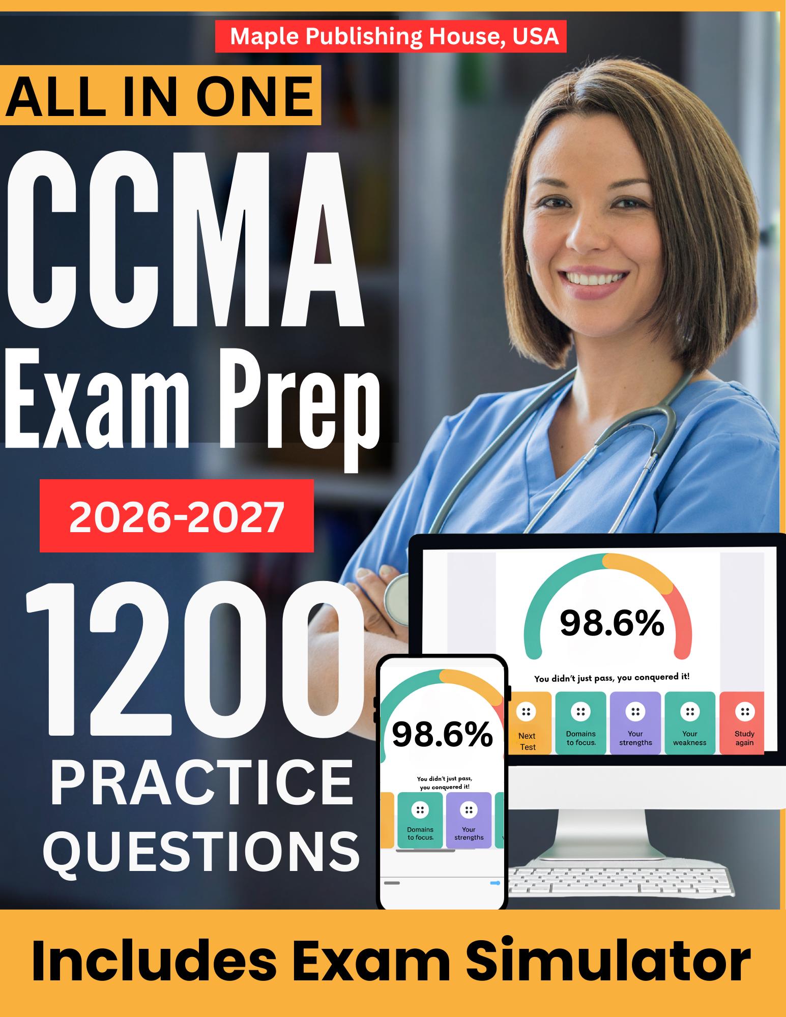CCMA Exam Prep: Ultimate Study Guide + Online Exam Simulator, 8 ...