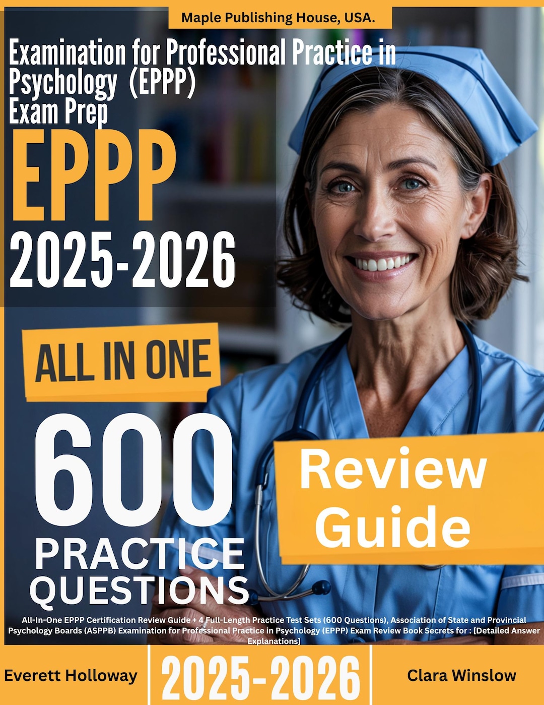 EPPP Exam Prep 2025-2026: All-in-one Review Guide + 600 Practice ...
