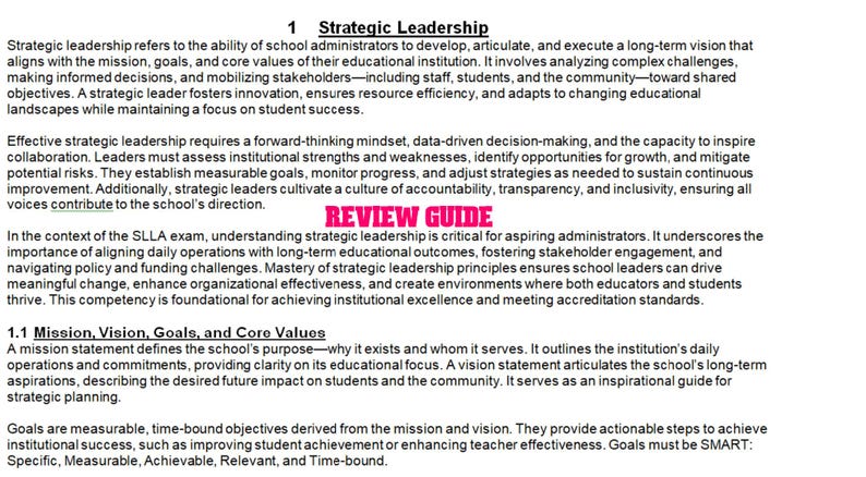 SLLA Study Guide: All-in-one SLLA Certification Review + 4 Set of ...