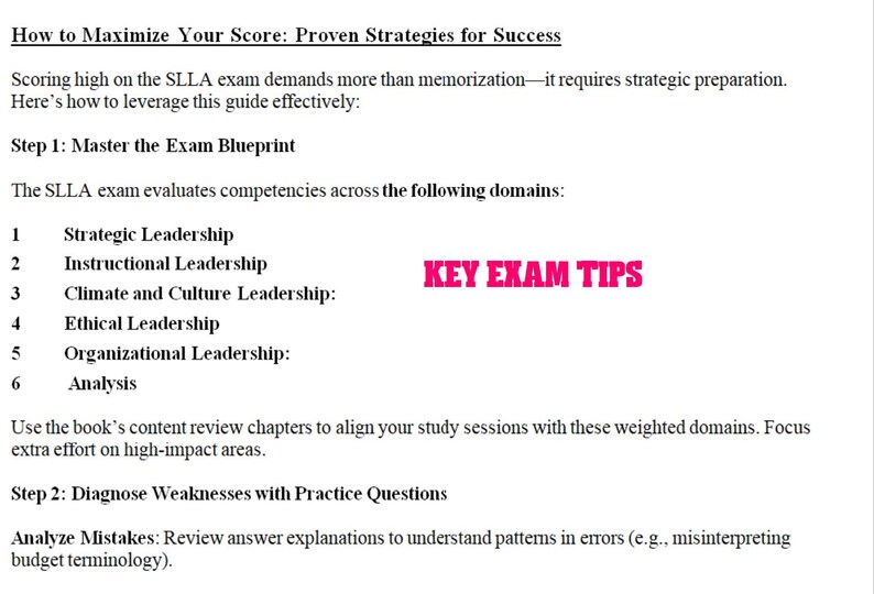 SLLA Exam Prep 2026-2027: All-in-one Certification Review + 600 ...