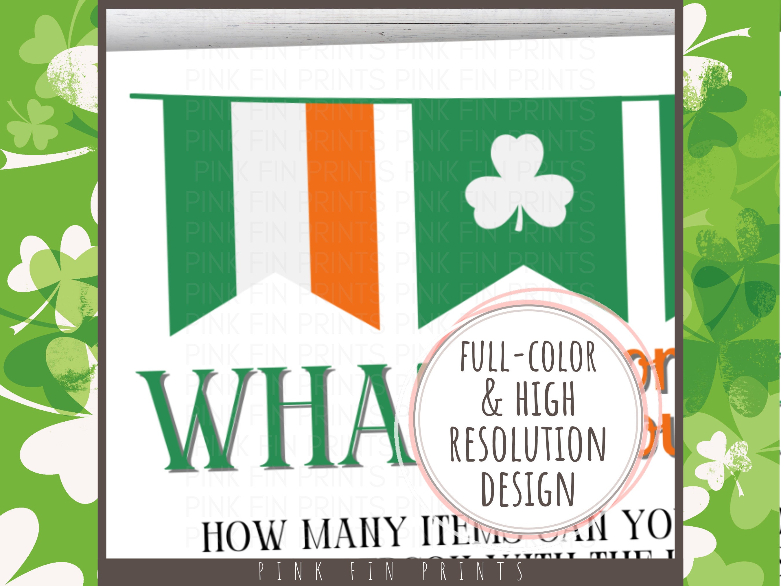 Cell Phone Scavenger Hunt for Saint Patricks Day, Whats on Your Phone ...