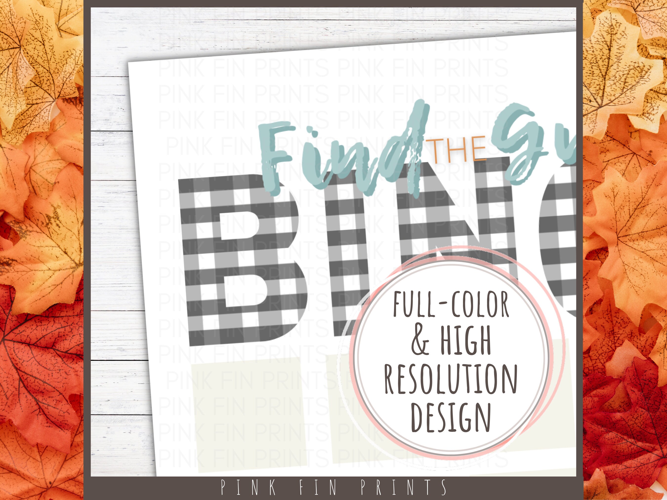 Thanksgiving Find the Guest Bingo, Printable Thanksgiving Games for ...