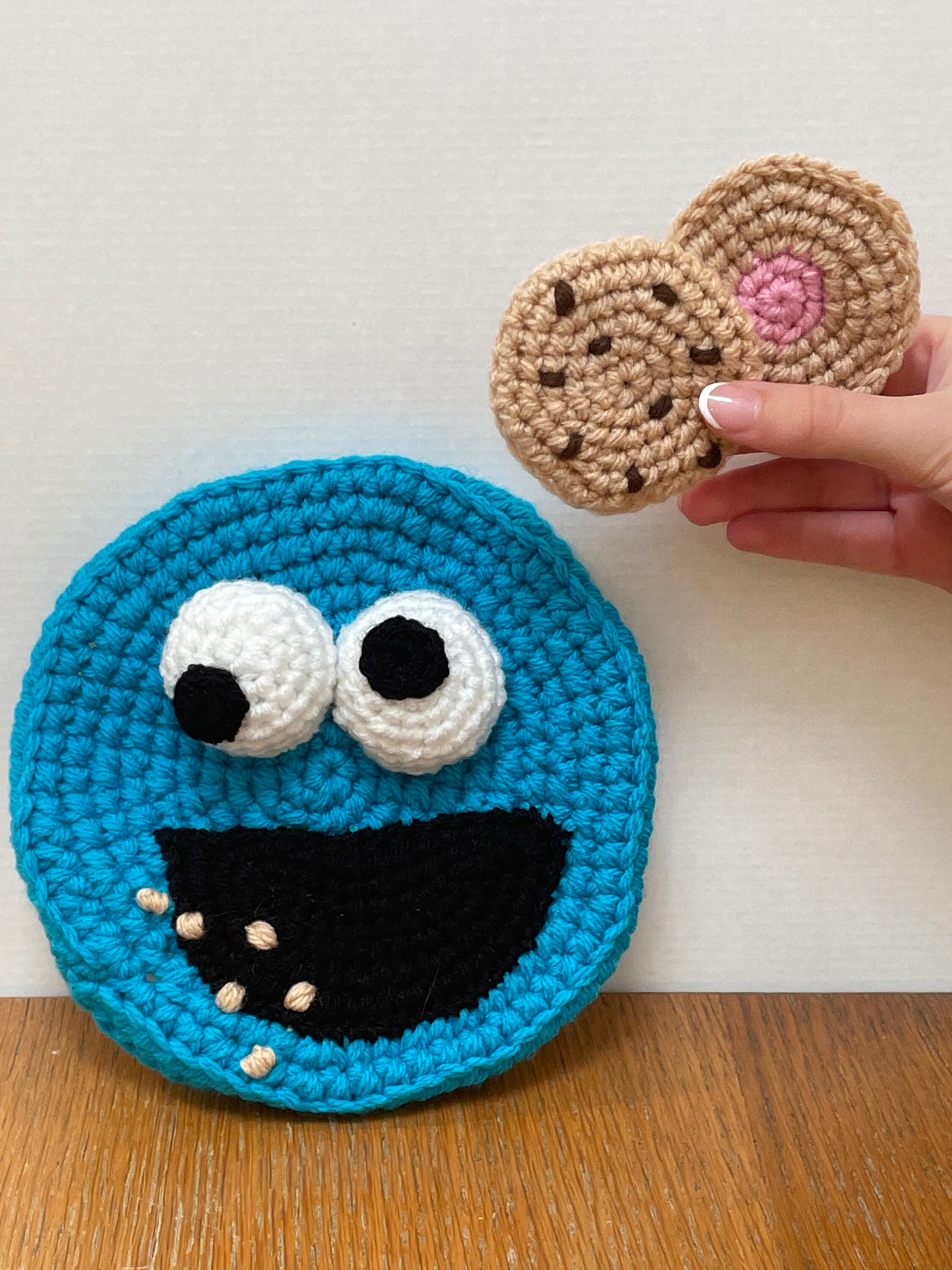 Crochet Cookie Monster Memory Game - Etsy