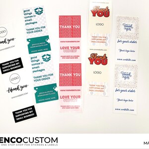 Printed Box Labels for Your Packaging | 100 Total Labels | Customized ...