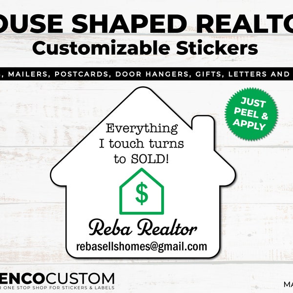 Real Estate Sold Stickers - Etsy