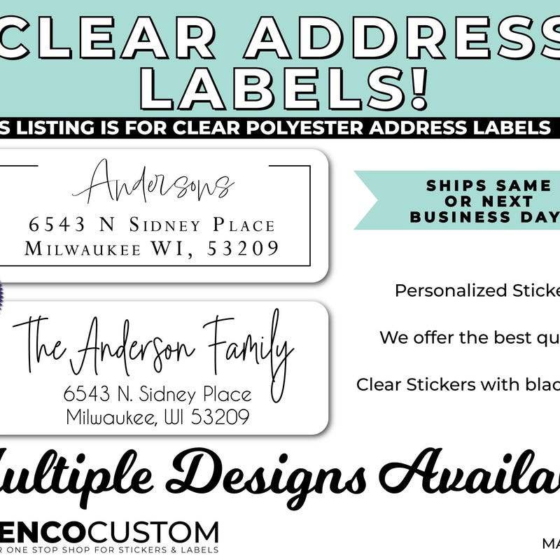 Return Address Labels - Etsy