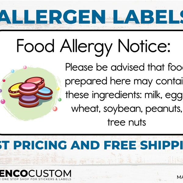 Cottage Food Labels - Etsy