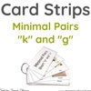 Minimal Pairs for "sh" & "ch" Phonemes for Speech Therapy Practice - 2 ...