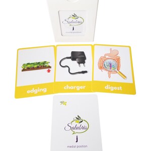 J Sound Phoneme - Speech Therapy Articulation Cards - Large Deck Unique ...