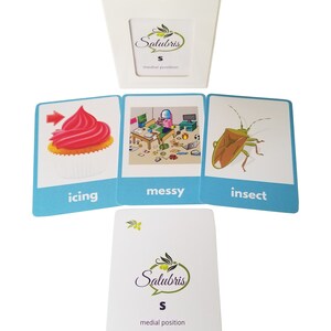 S Sound Phoneme - Speech Therapy Articulation Cards - Large Deck Unique ...