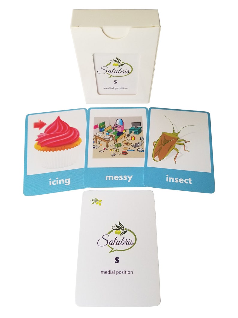 S Sound Phoneme - Speech Therapy Articulation Cards - Large Deck Unique ...