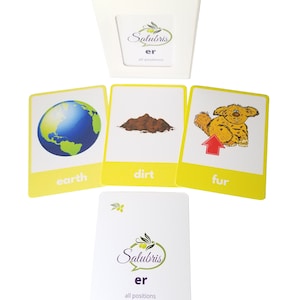 Vocalic R Sound Phoneme - Speech Therapy Articulation Cards - Large ...