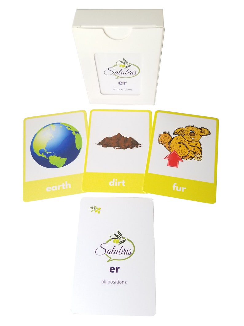 Vocalic R Sound Phoneme - Speech Therapy Articulation Cards - Large ...