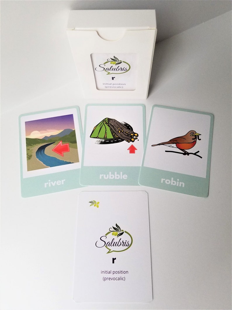 R Sound Phoneme Speech Therapy Articulation Cards Large - Etsy