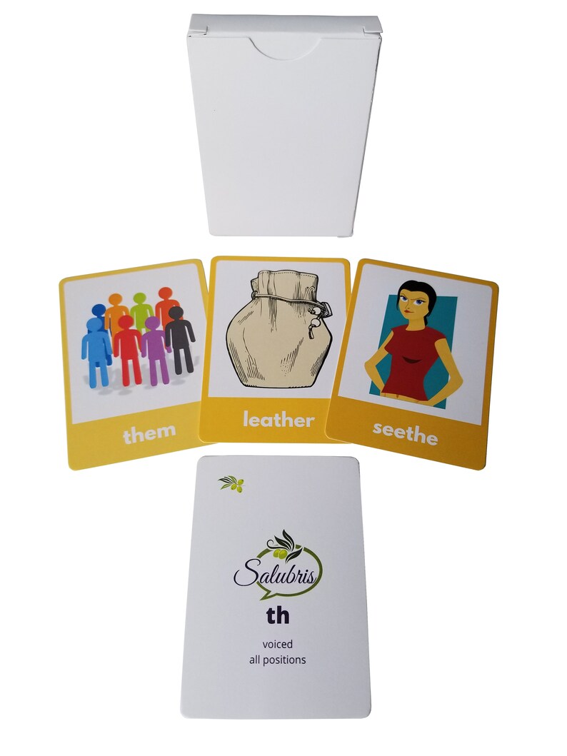 TH (voiced) Sound Phoneme - Speech Therapy Articulation Cards - Large ...